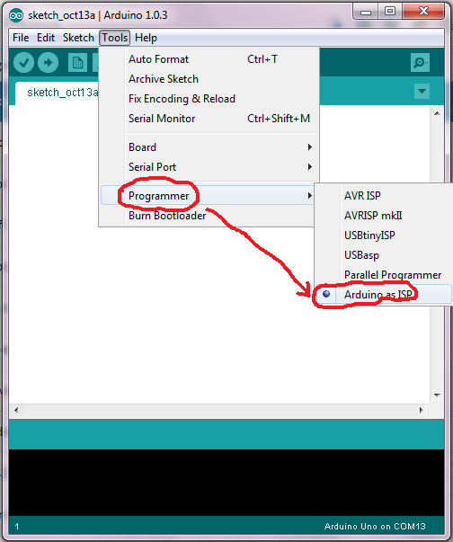 Arduino Isp Programmer Print Vertikal Integration 
